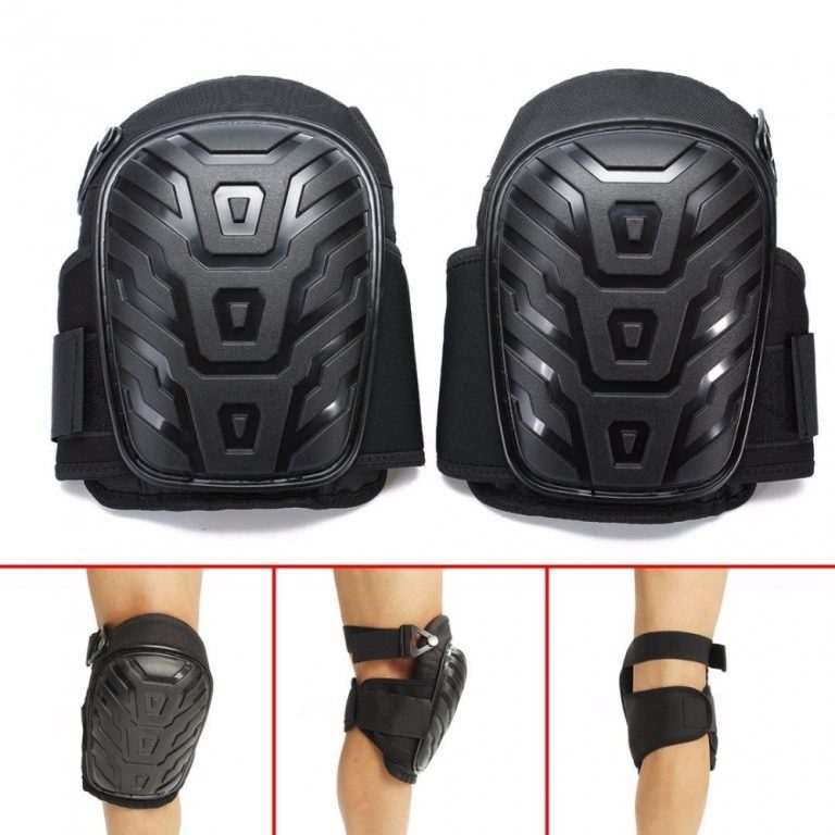 Rodilleras protectoras con correas ajustables trabajos en el suelo