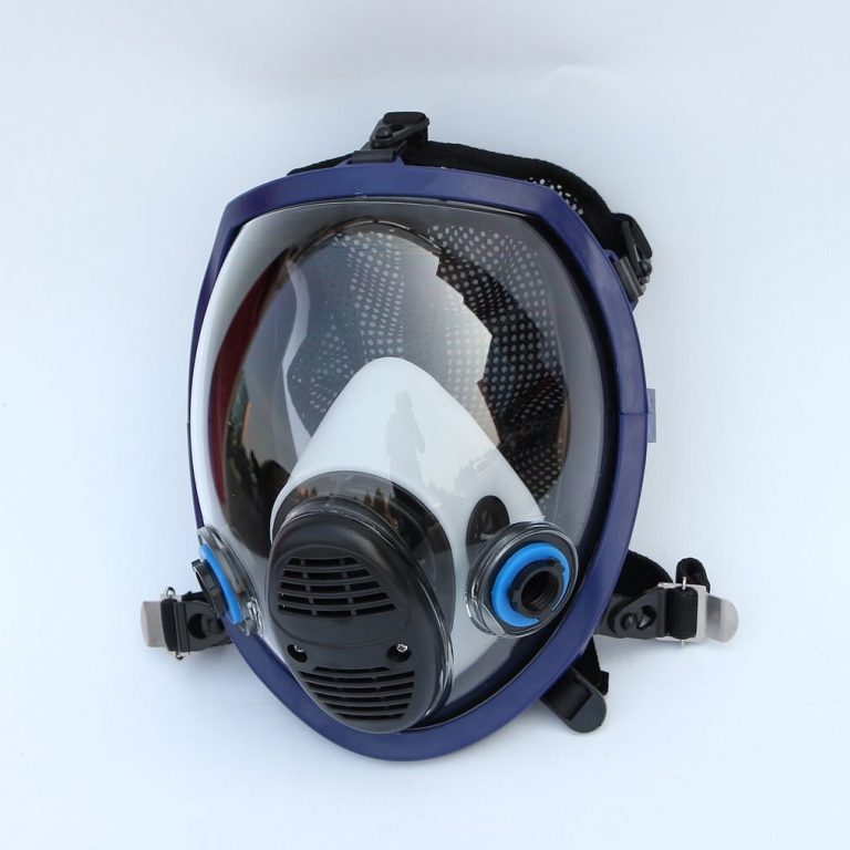 Máscara de proteccion para químicos polvo o ácidos con filtro laboratorio