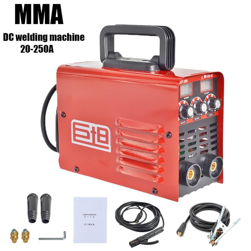Máquina de soldadura por arco de ZX7-250, inversor IGBT de 220V, 250A, MMA